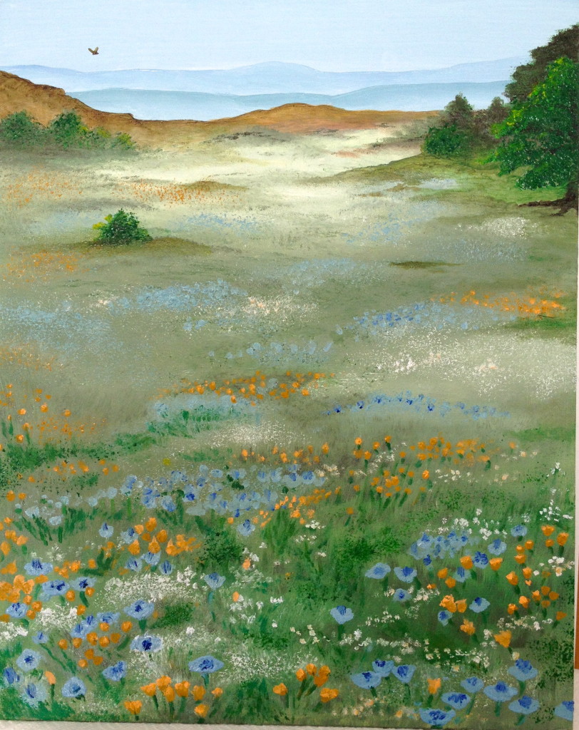 Painting - Texas Hills - Debbie Baumgarten